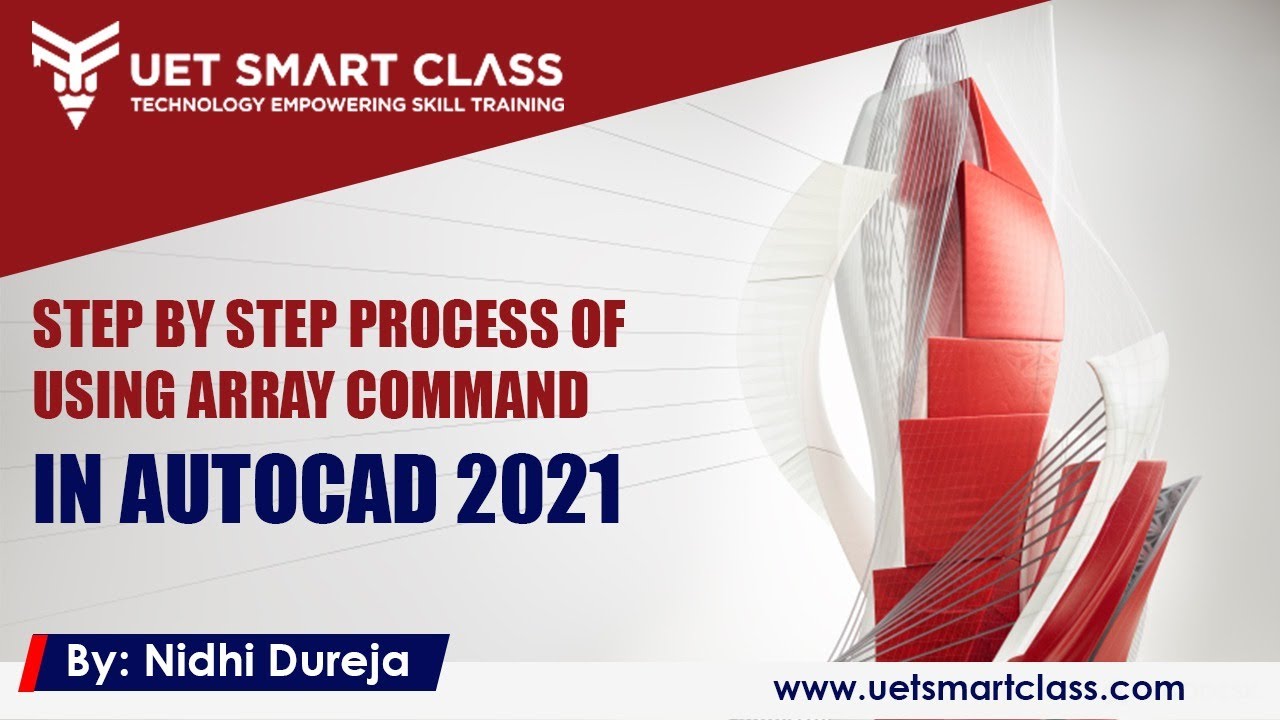 Array Command in AutoCAD 2021 | Step by Step process of using ...
