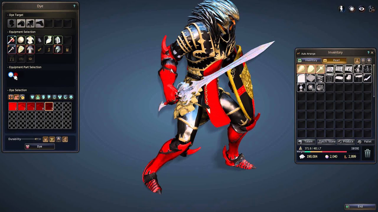 Warrior - Karlstein Sword Dye Channels - YouTube