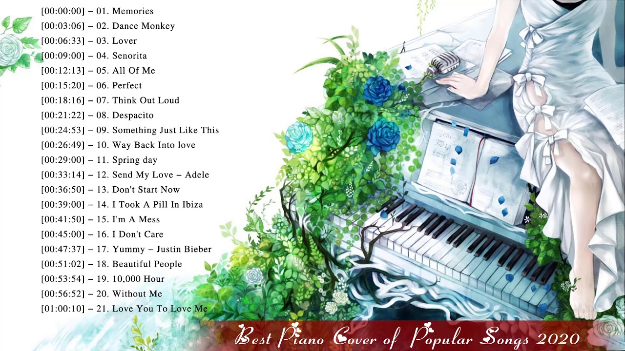 Top 40 Piano Covers of Popular Songs 2020 - Best Instrumental Piano ...