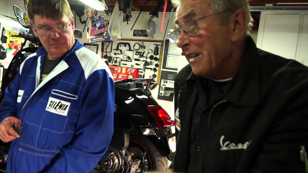 Vespa Tech Workshop - Part 7 - YouTube
