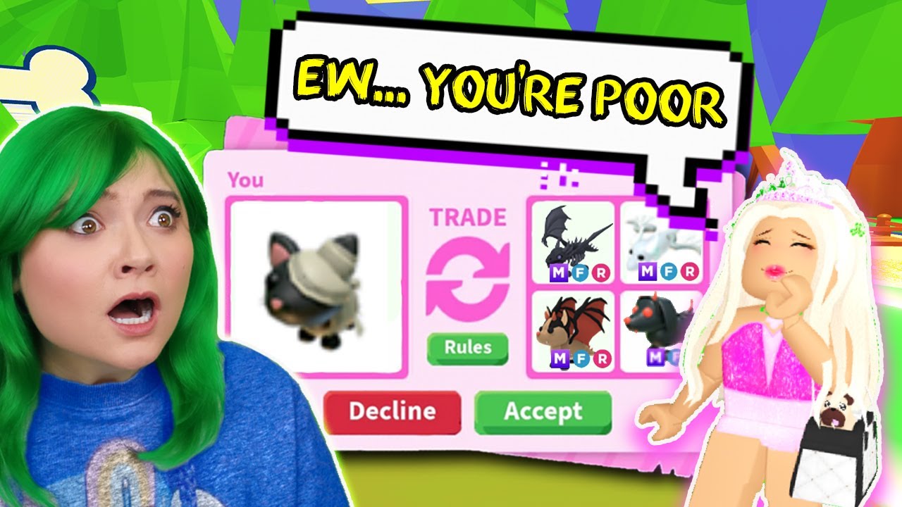 THE RICH KIDS MADE FUN OF THEM FOR BEING POOR... (Adopt Me Story ...