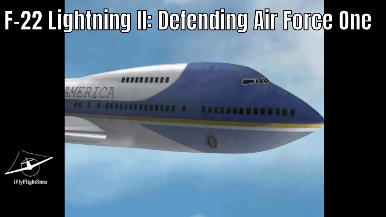 F-22 Lightning II | Defending Air Force One Cutscene | Gameplay ...