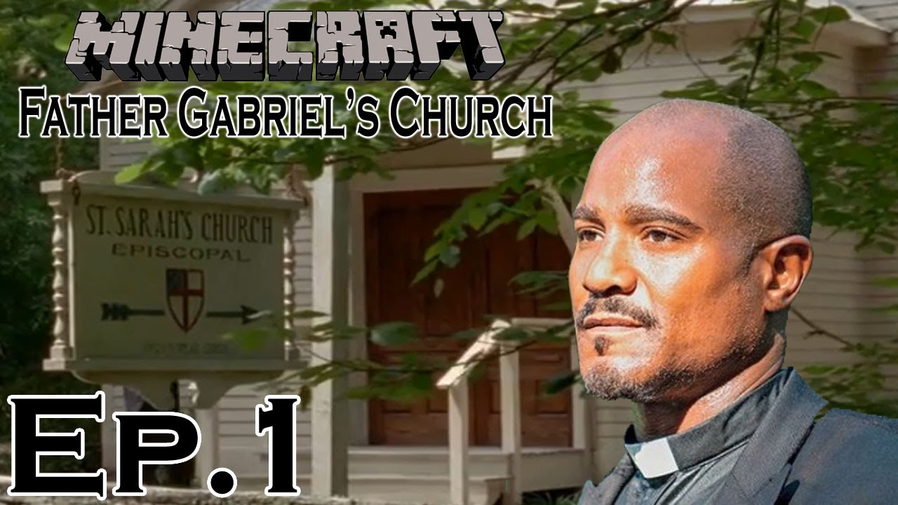 Minecraft: How to Build The Walking Dead Father Gabriel's Church - Part ...