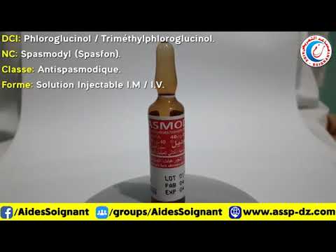 شرح مفصل عن دواء وحقنة spasfon )spasmodyl) - YouTube