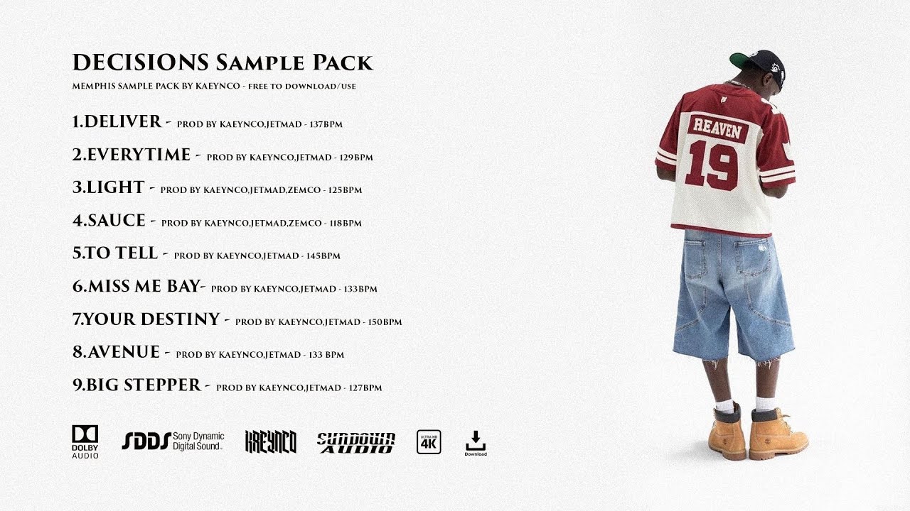 “Decisions” Memphis Sample Pack By Kaeynco - YouTube