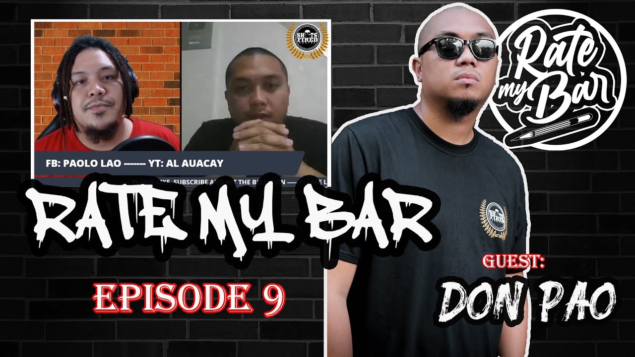 Don Pao bakit ayaw sa Fliptop? - Rate My Bar Ep. 9 - YouTube