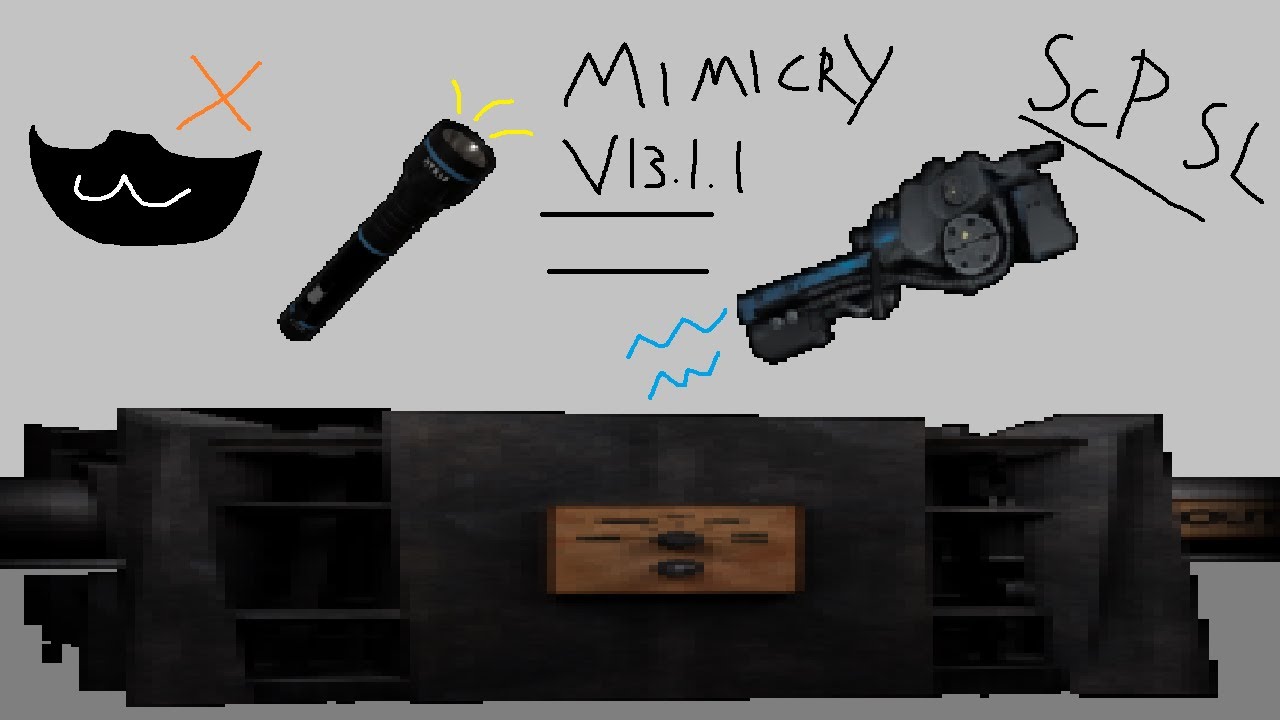 Flashlight to Micro with no Card in SCP SL Mimicry - YouTube