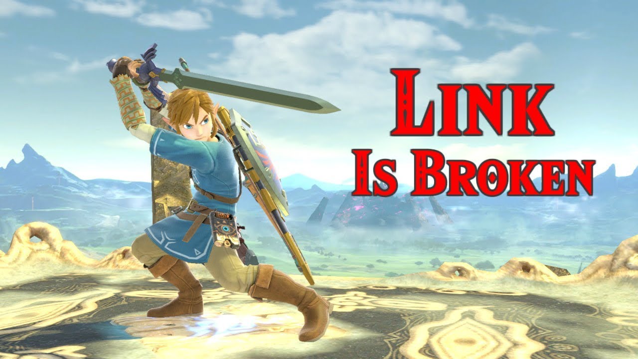 LINK IS BROKEN! (Super Smash Bros. Ultimate Montage) - YouTube