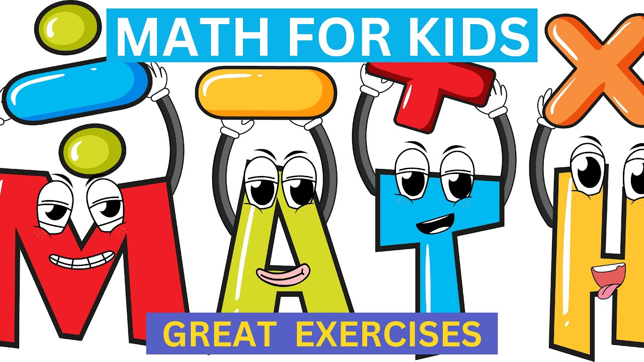 MATH EQUATIONS, GREAT FOR 1ST AND 2ND GRADE.... LET'S GO!!! BE SMART ...