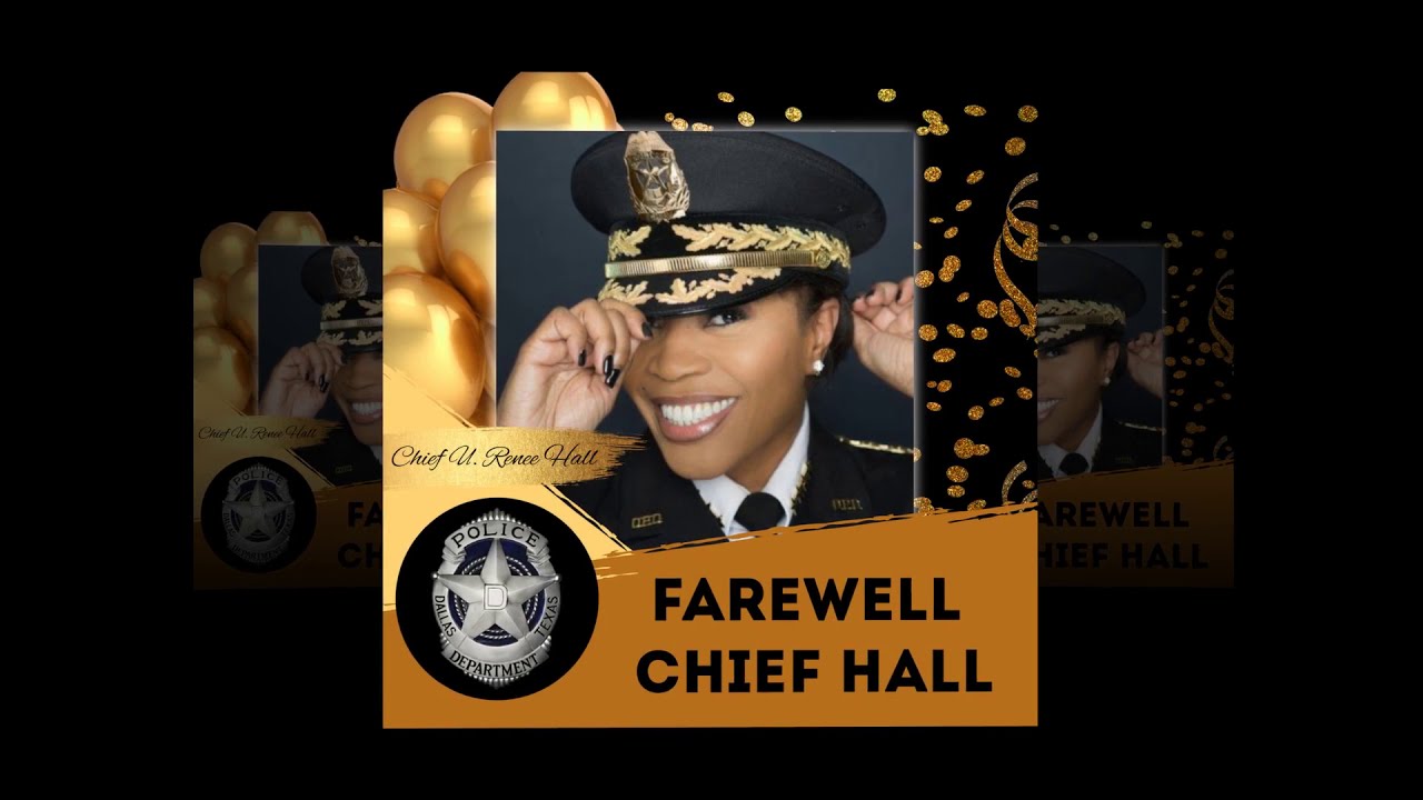 Farewell Chief Renee Hall - YouTube
