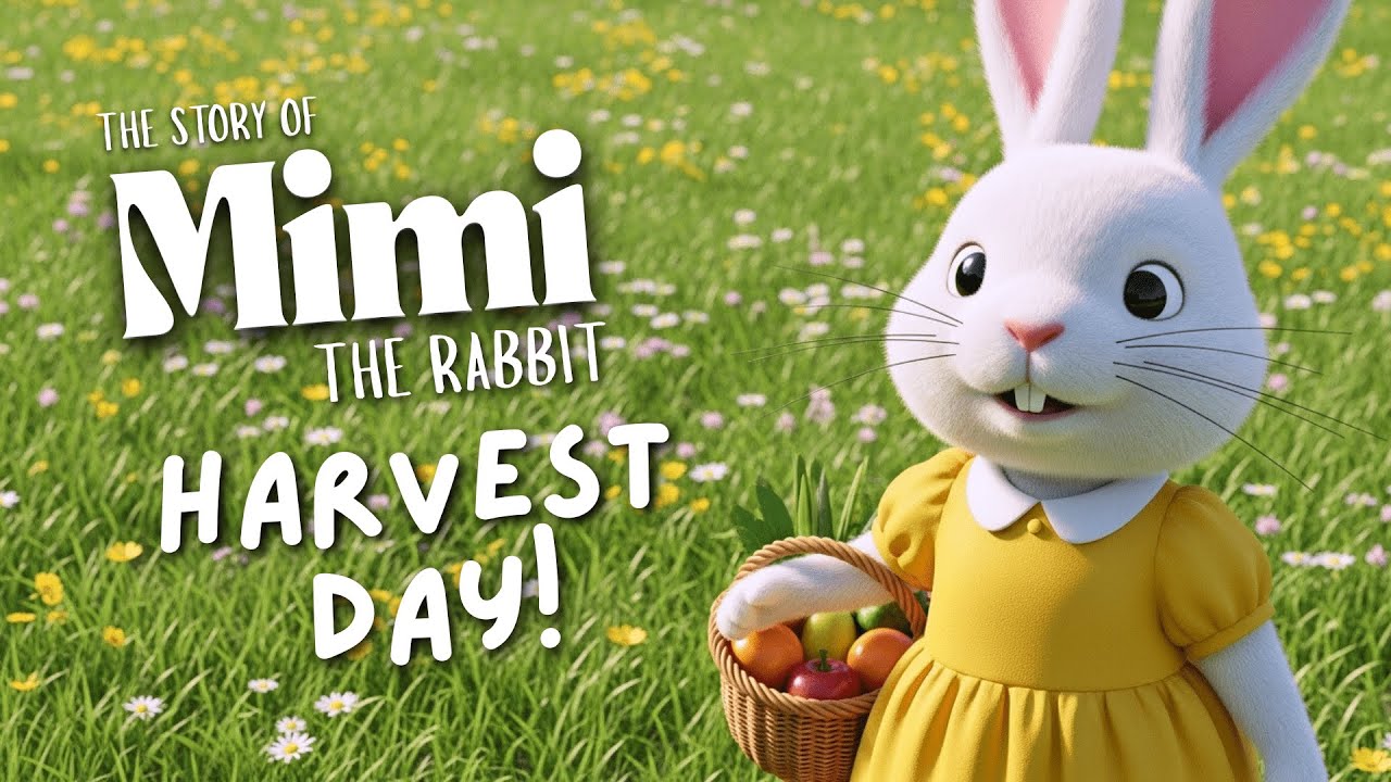 Mimi The Rabbit Harvest Day | Bedtime Stories | Fairy Tales Animation ...