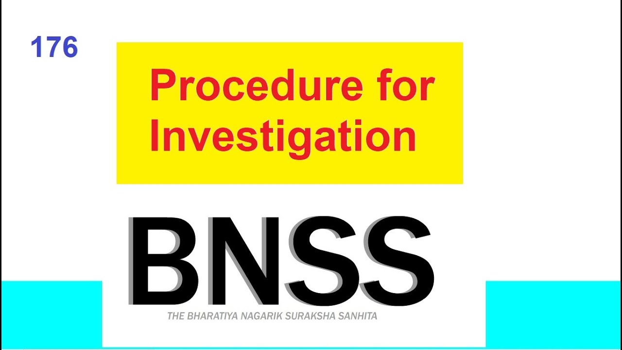 Clause 176 BNSS - YouTube