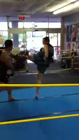Pad Work Training - YouTube