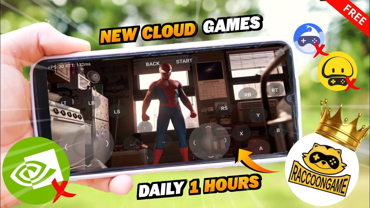 *"New Cloud Gaming"* Play GTA 5 & || AAA Games Daily 1 Hours Games ...