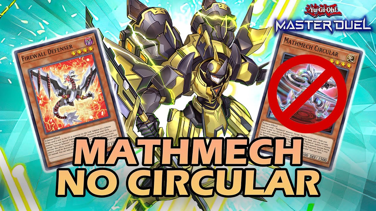 MATHMECH WITH NO CIRCULAR DECKLIST AND RANKED GAMEPLAY IN YUGIOH MASTER ...
