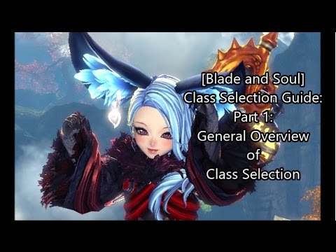 [Blade and Soul] Class Selection Guide Part 1: General Overview - YouTube