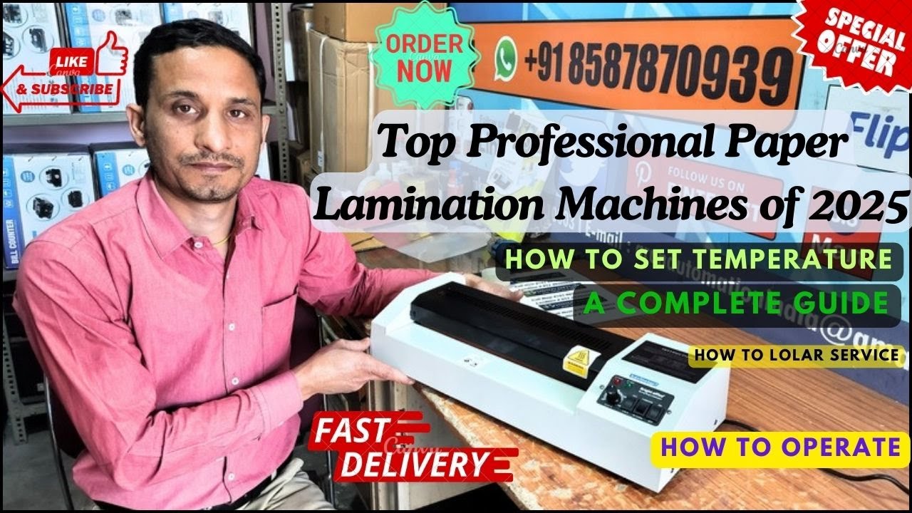 Top Professional Paper Lamination Machines of 2025: A Complete Guide ...