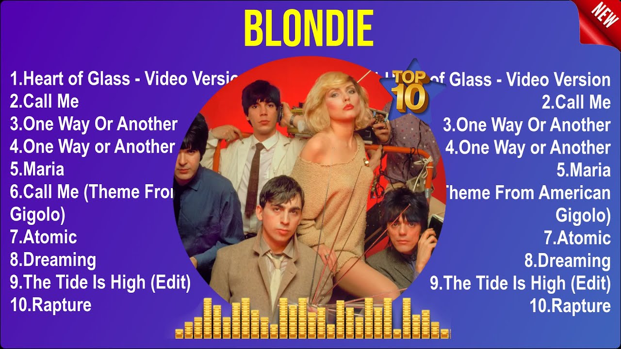 Blondie Greatest Hits Full Album 2025 ~ The Best Songs Of Blondie - YouTube