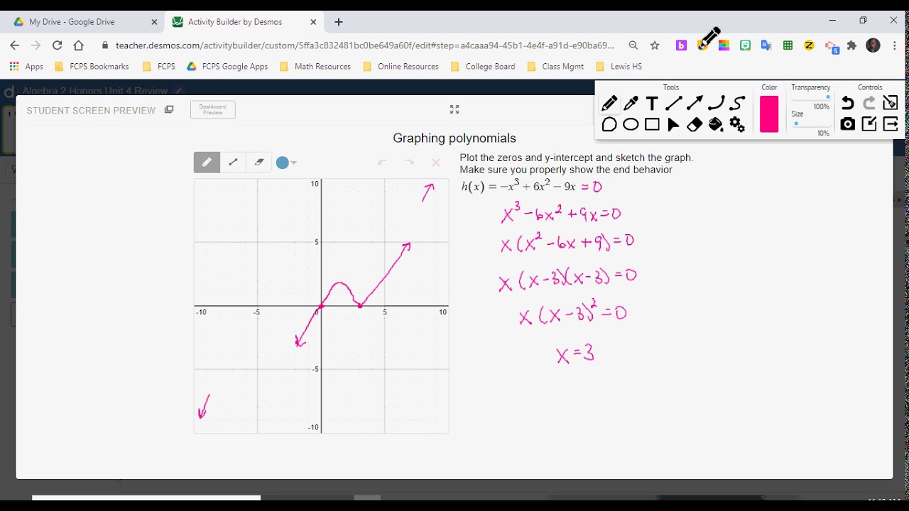 Algebra 2 Honors Unit 4 Review - YouTube