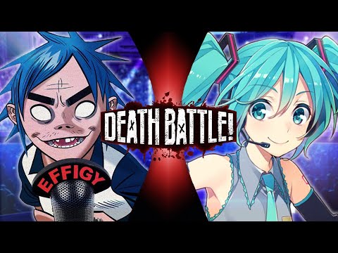 2-D vs Hatsune Miku (Gorillaz vs Vocaloid) Death Battle Fan Made ...