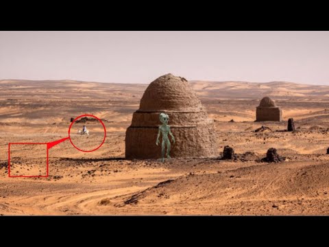 Mars perseverance rover capture journey A man walking around 4k HD ...