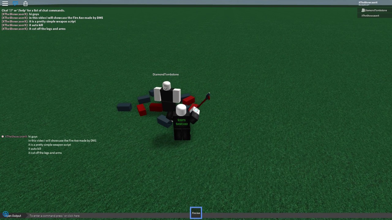 Roblox Script Showcase Episode#562/Fire Axe - YouTube