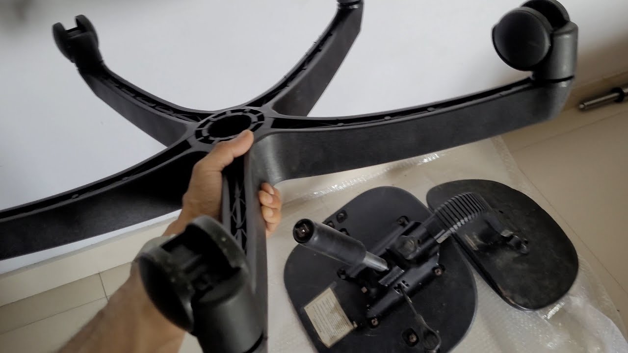 How to Easily Separate Office Chair Base and Cylinder - YouTube