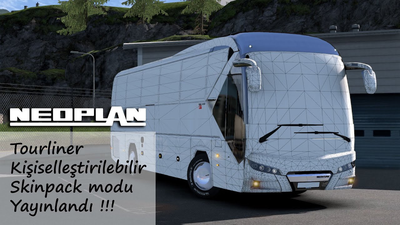 ETS2 | YENİ TOURLİNER KİŞİSELLEŞTİRİLEBİLİR SKİN TEMPLATE MODU ...
