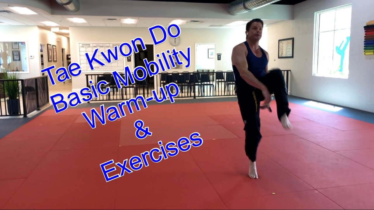 Tae Kwon Do Basic Mobility Warm-up & Exercises - YouTube