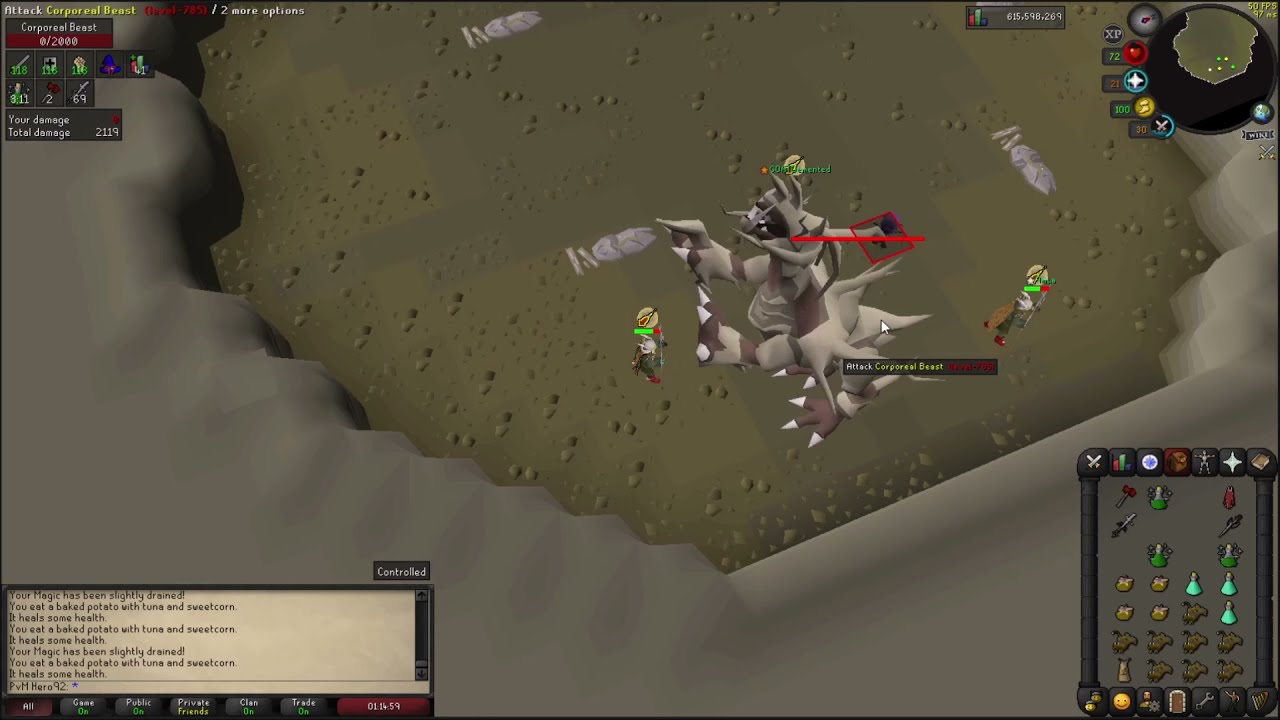 Osrs, Corp pet - YouTube