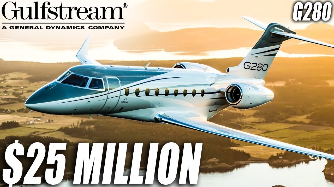 Inside The $25 Million Gulfstream G280 - YouTube