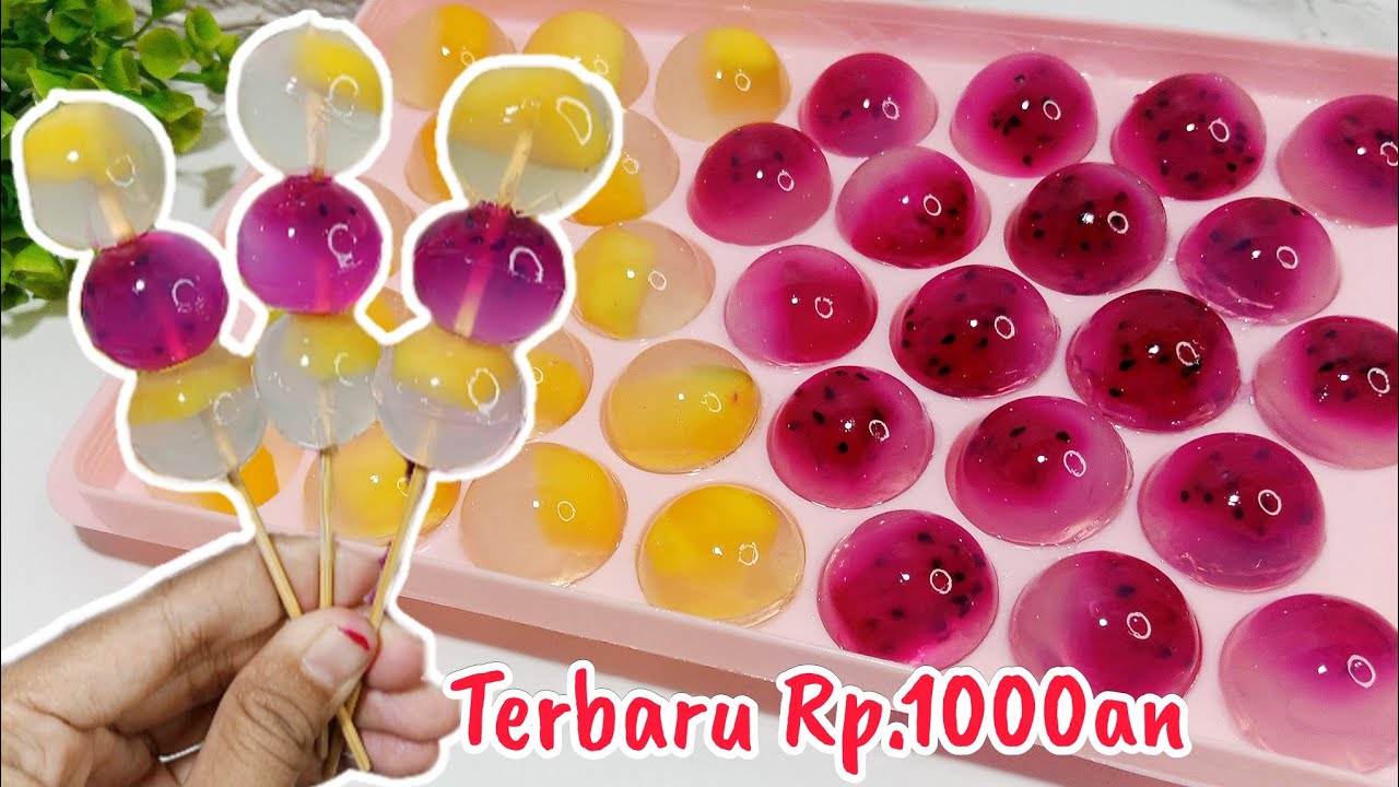 IDE JUALAN 1000AN 2024, TRIK JELLY BULAT SEMPURNA - MODAL 5 BAHAN OMSET ...