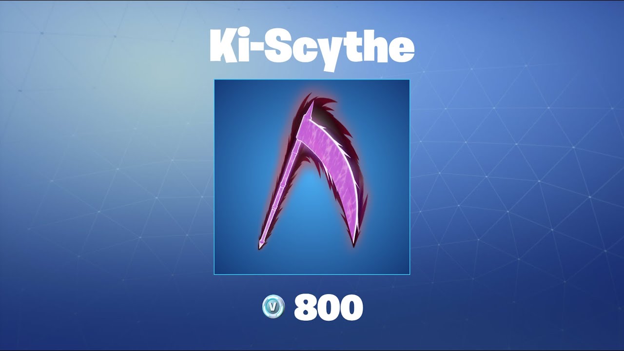 Ki-Scythe | Fortnite Pickaxe - YouTube