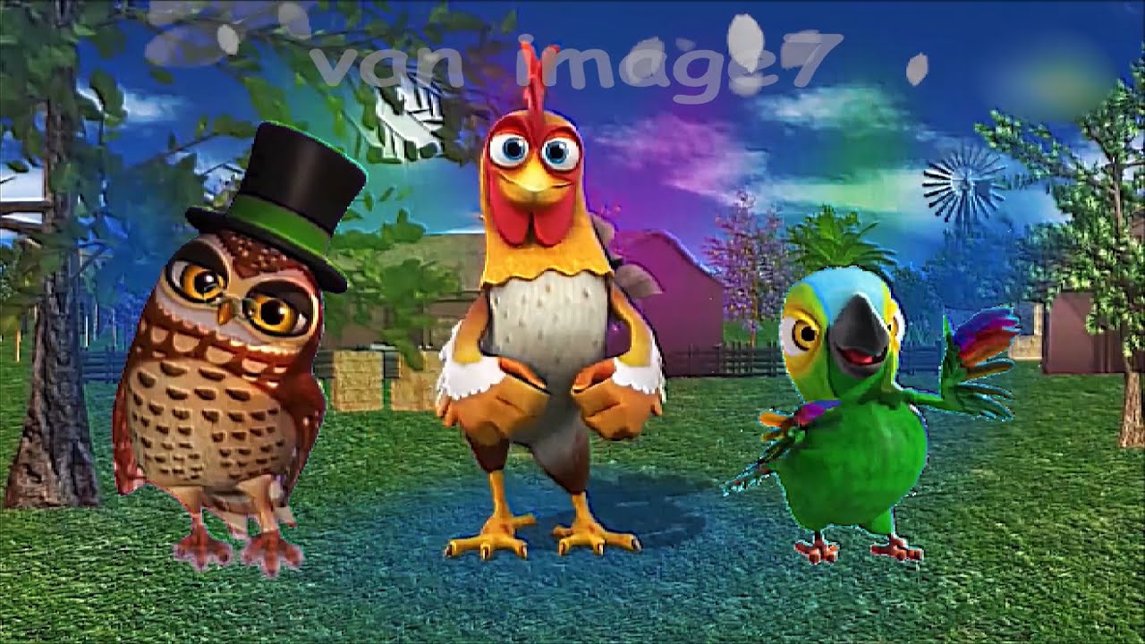 El Gallo Bartolito, El Lorito Pepe y Mirón El Lechuzón Bailando Juntos ...