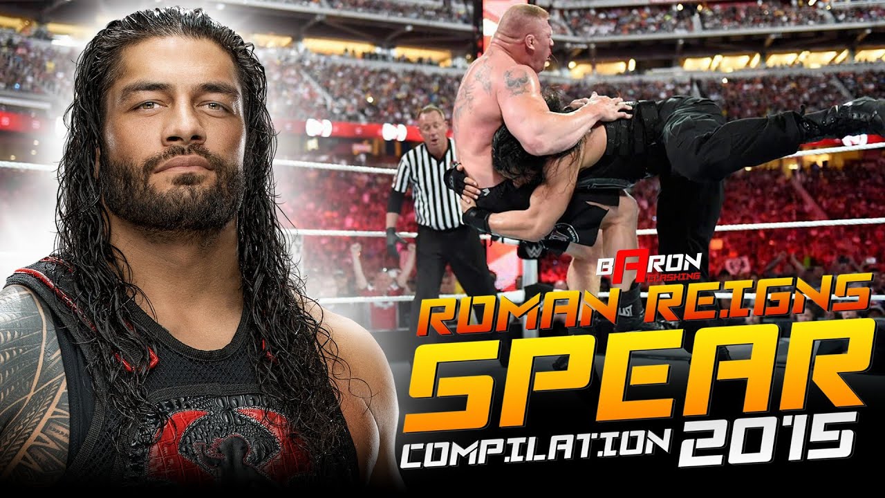 Roman Reigns - Spear Compilation 2015 || Baron Cl★shing - YouTube
