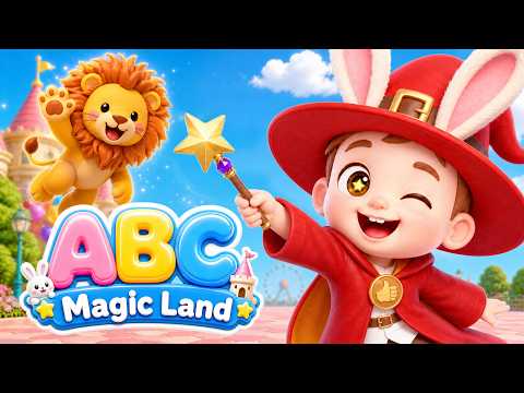 Magische ABC-Wörter | Magisches Lied | Wörter lernen mit dudu's Park Time | Kinderreime & Kinderl...
