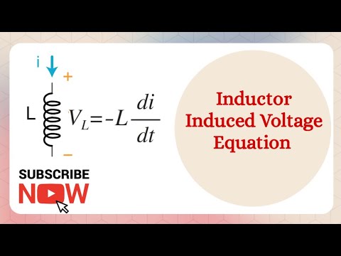 Inductor Induced Voltage Equation || Inductor || EEE Bangla Tutorial ...