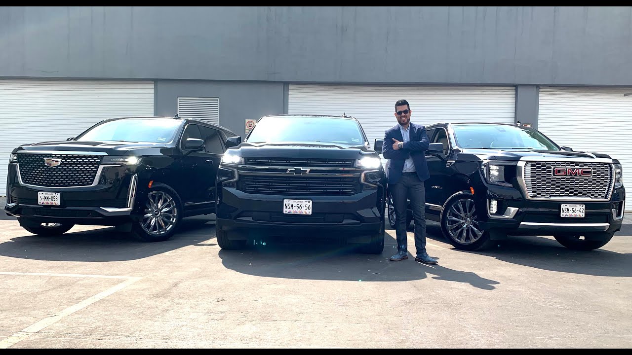 Suburban, Yukon y Escalade ¡Conoce sus diferencias! - YouTube
