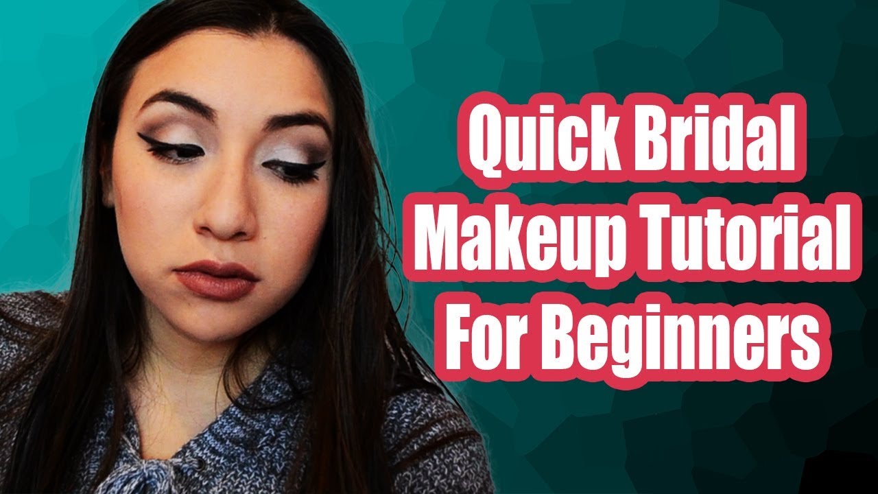 Quick Bridal Makeup Tutorial - YouTube