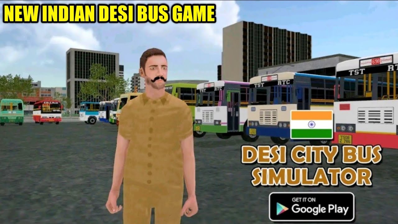New Indian Desi City Bus Simulator Game For Android | Indian City Bus ...