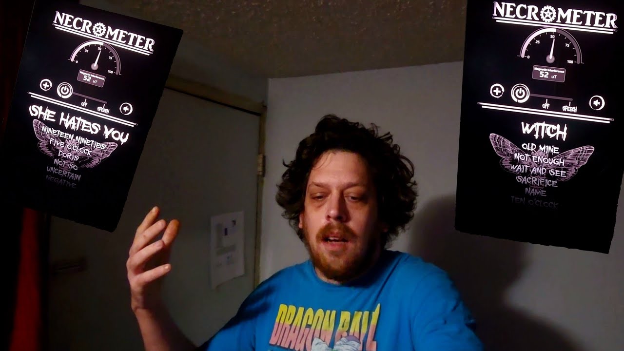 Necrometer | Trying Spirit Box App | Speaking With Spirits - YouTube