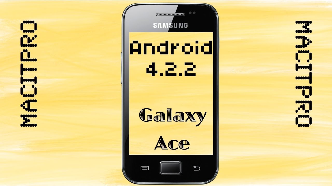 Android 4.2.2 auf Galaxy Ace [HD] - YouTube