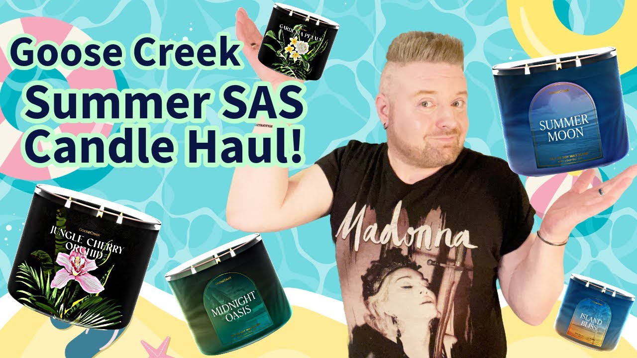 Goose Creek Summer SAS Candle Haul. - YouTube