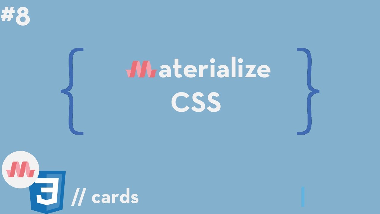 Materialize CSS #8 - Cards - YouTube