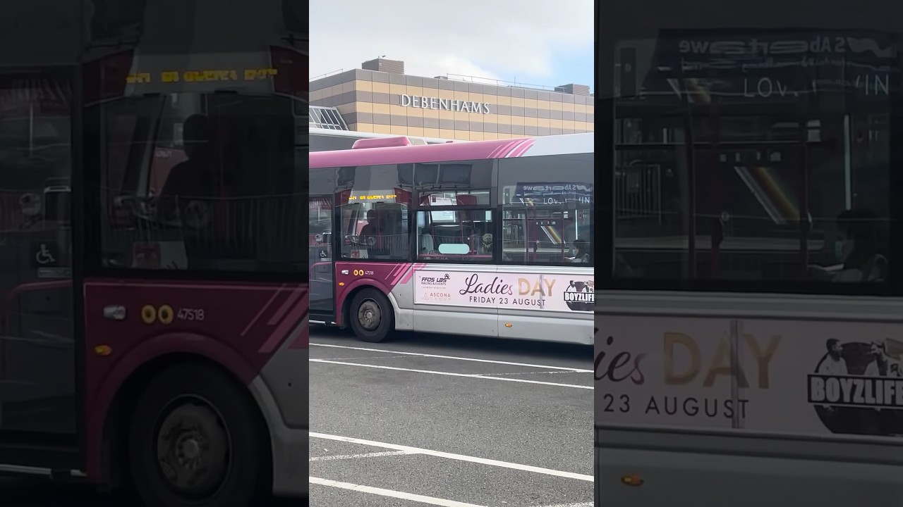 Bus Spotting First Worcester City Wright Streetlite DF 47518 (SN64 CFX ...