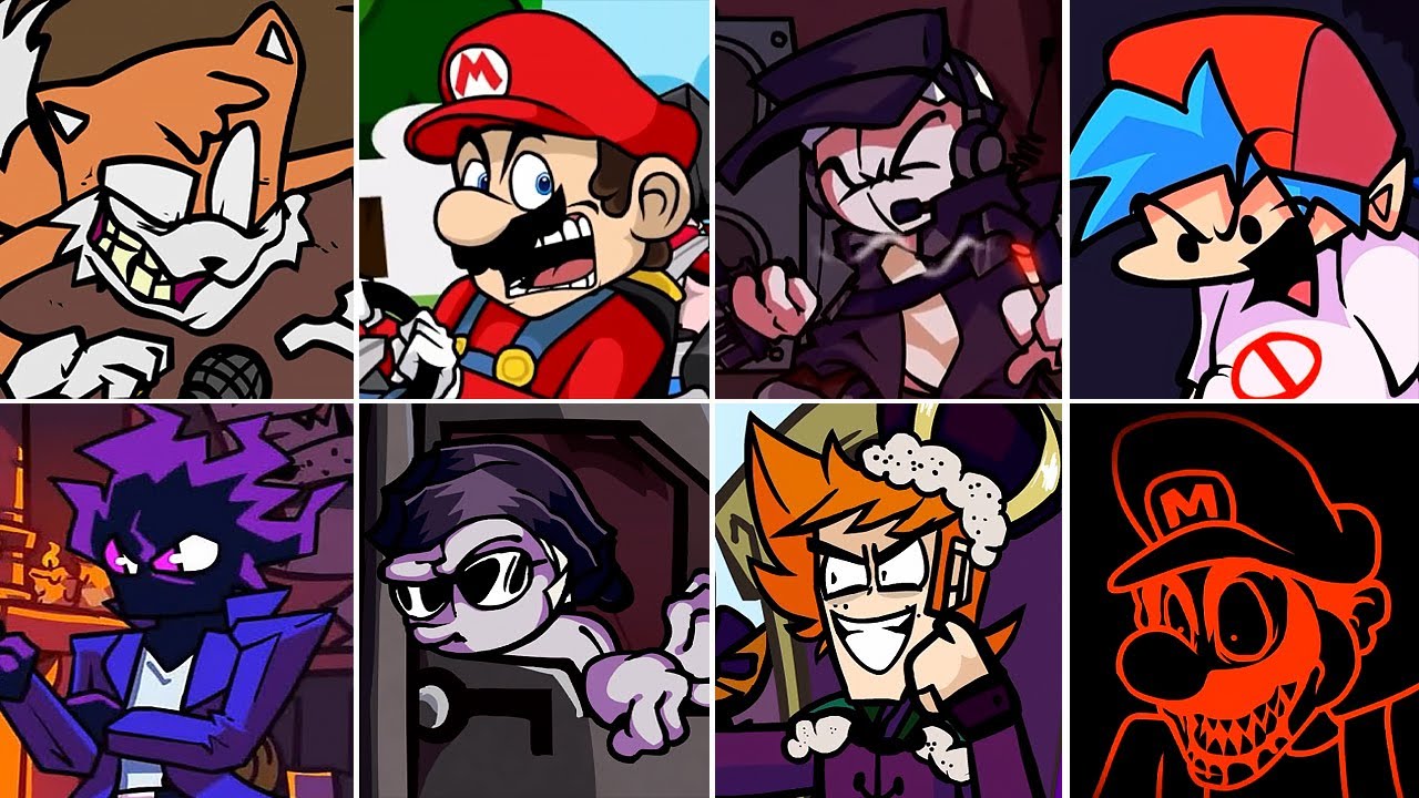 The Best Animations Ever in FNF #5 - Friday Night Funkin - YouTube