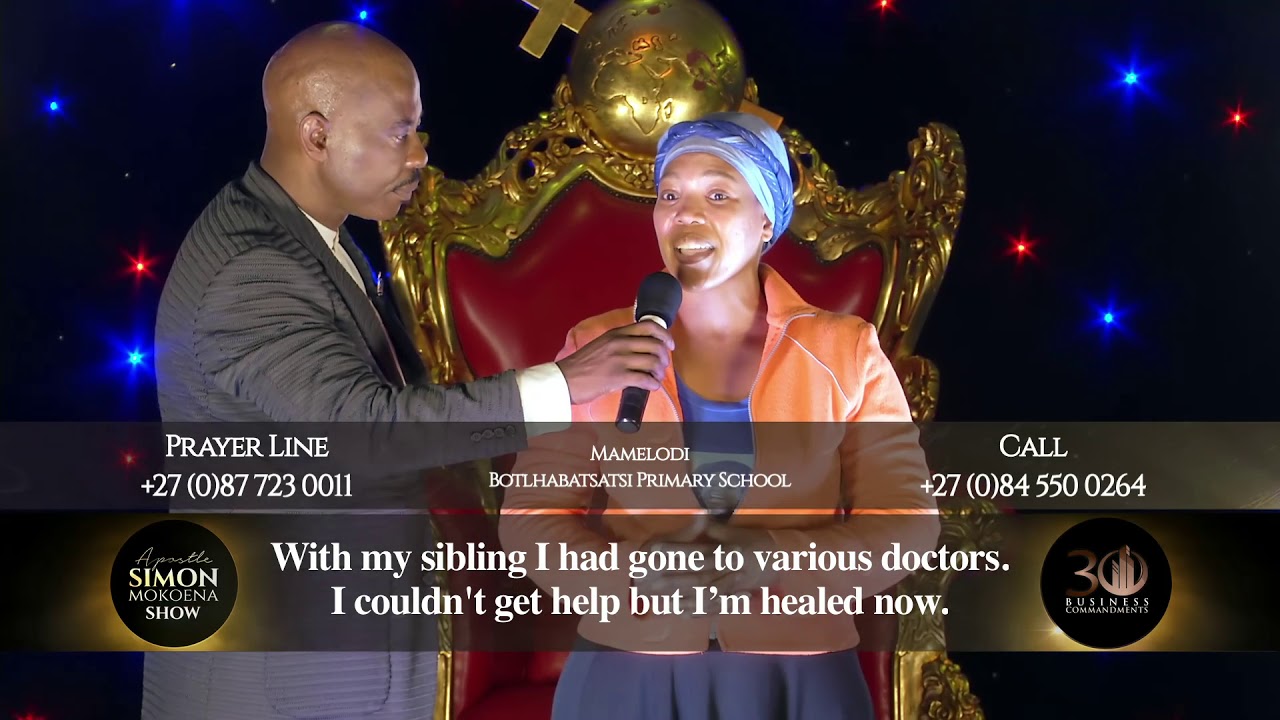 Apostle Simon Mokoena - Testimony - YouTube