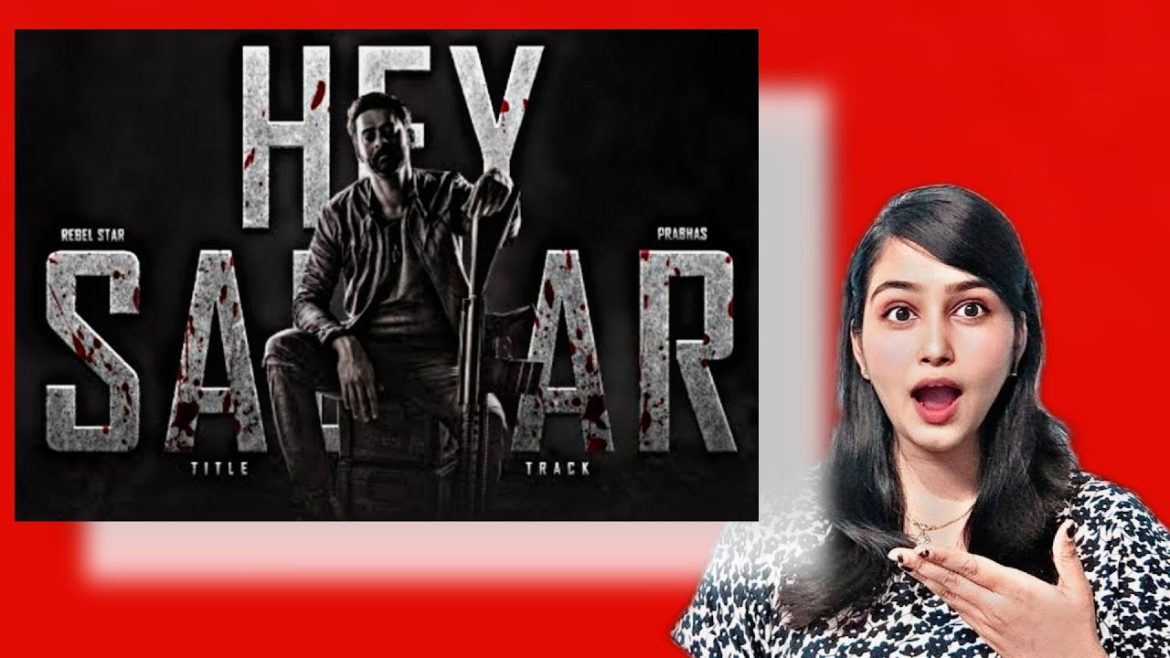 Salaar Title Song Lyrical Video | Prabhas, Prashanth Neel | Salaar ...