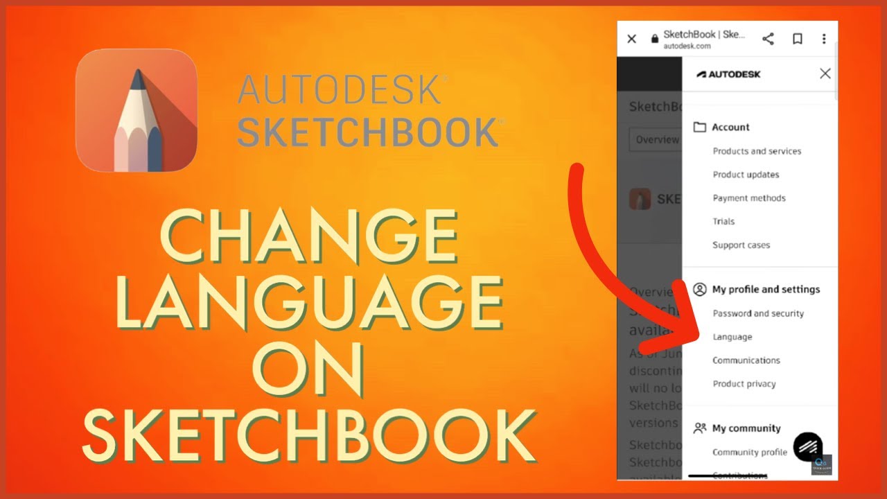 How to Change Language on Sketchbook 2023? - YouTube