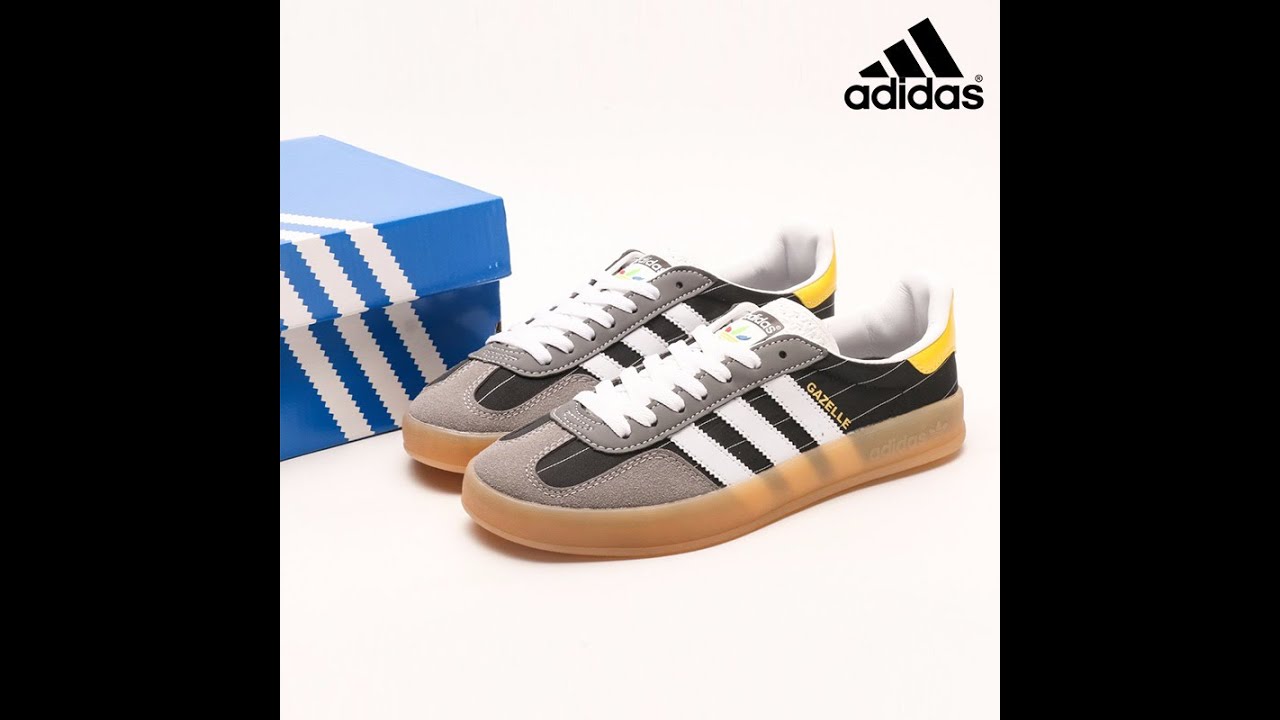 Adidas Gazelle Indoor 'Olympic Pack - Black' IF9642 - YouTube